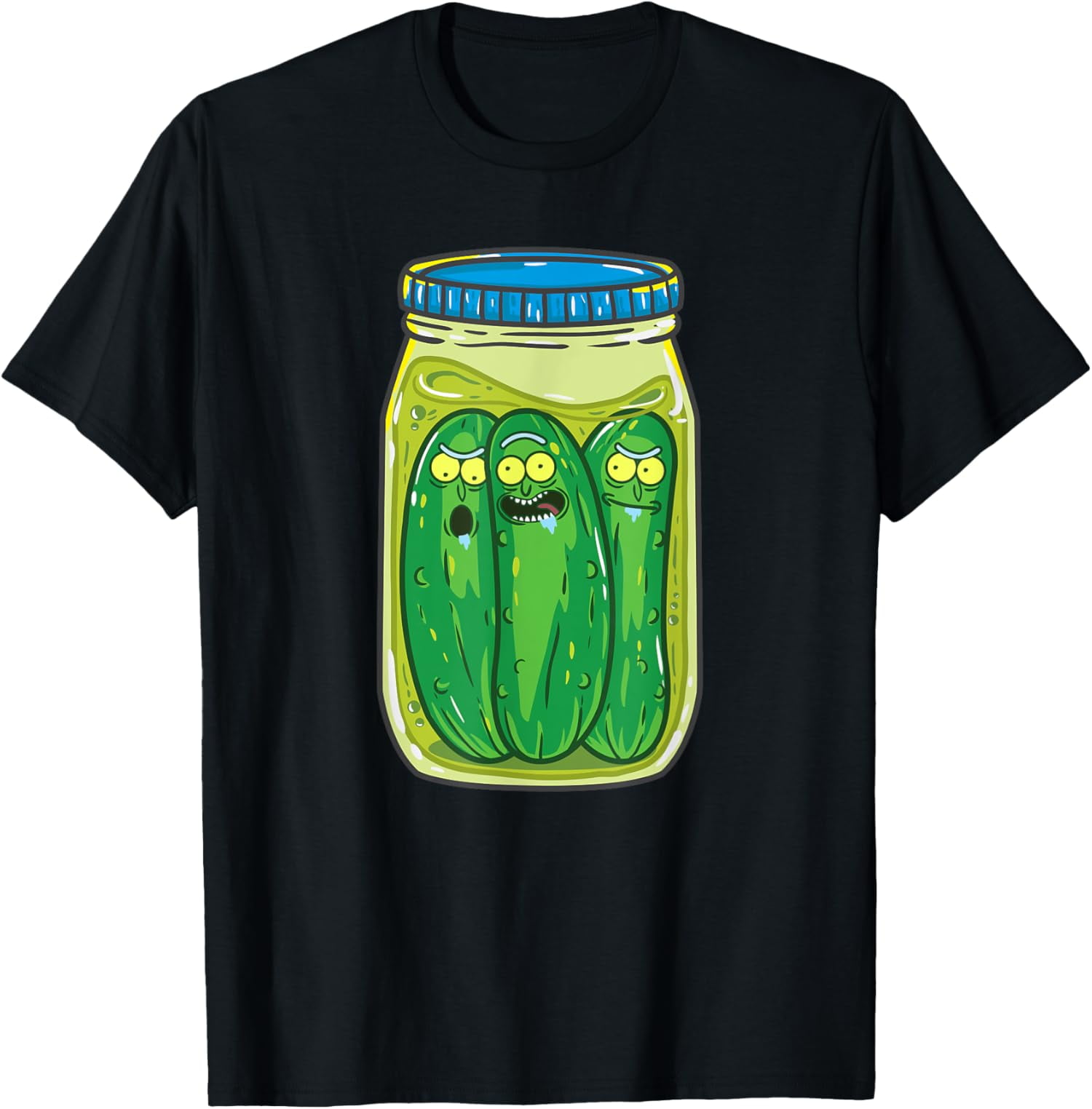Pickle Rick Jar Rick & Morty Shirt - Walmart.com