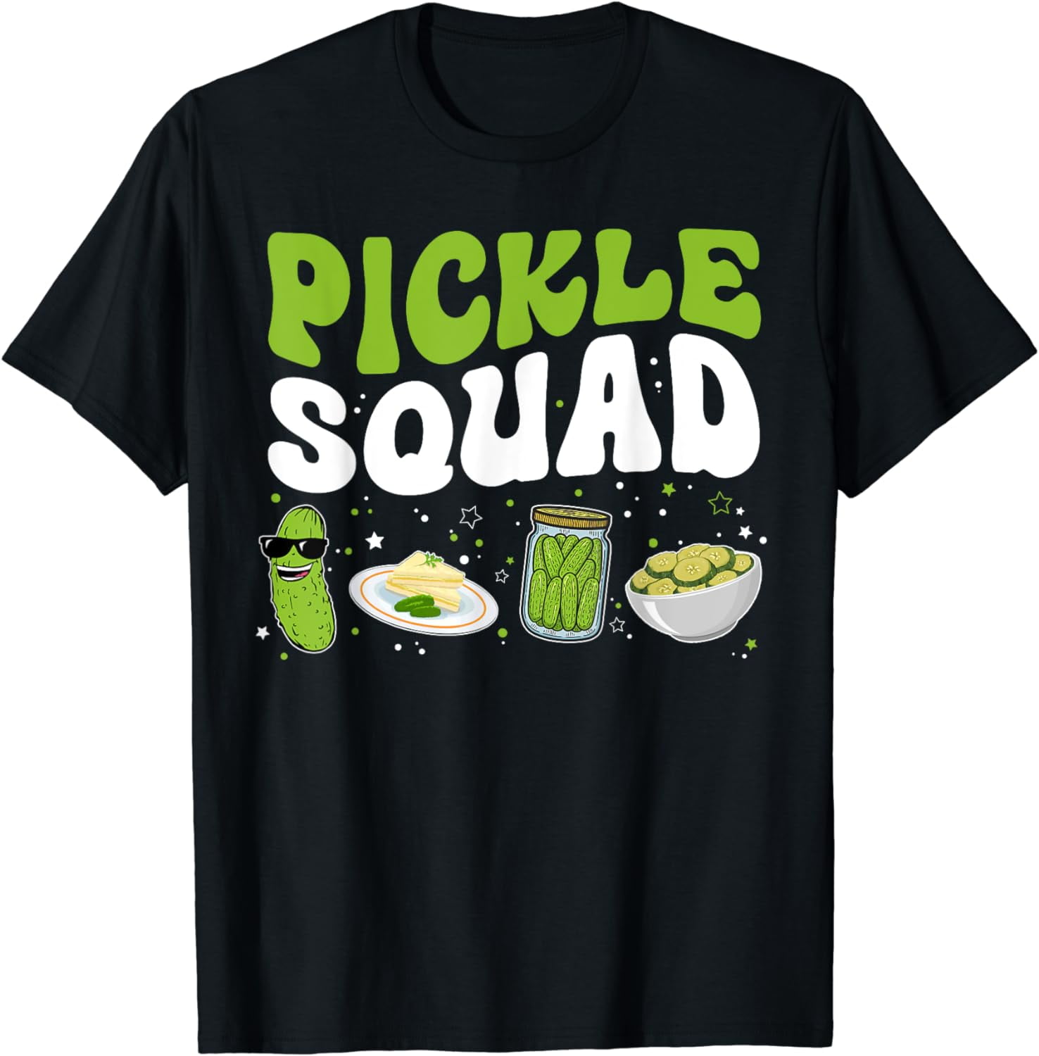Pickle Squad Shirt Cute Pickle Cucumber Pickle Lover T-Shirt - Walmart.com