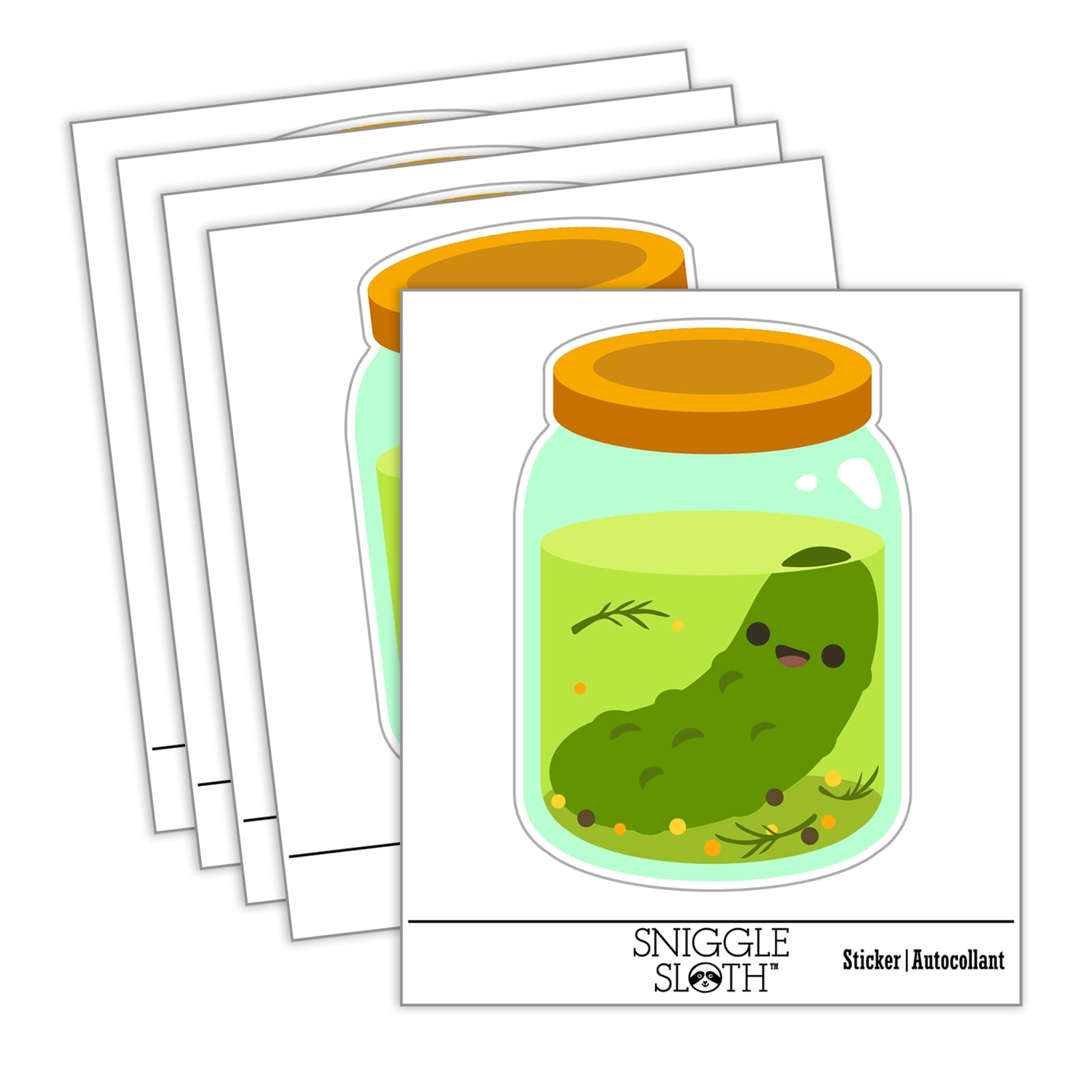 Pickle in Jar Car Window Bumper Water Bottle Phone Tablet Laptop ...