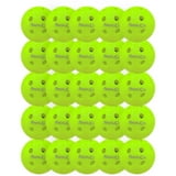 PickleOn Neon Green Outdoor Pickleball Balls, 40 Holes, USAPA Standard ...