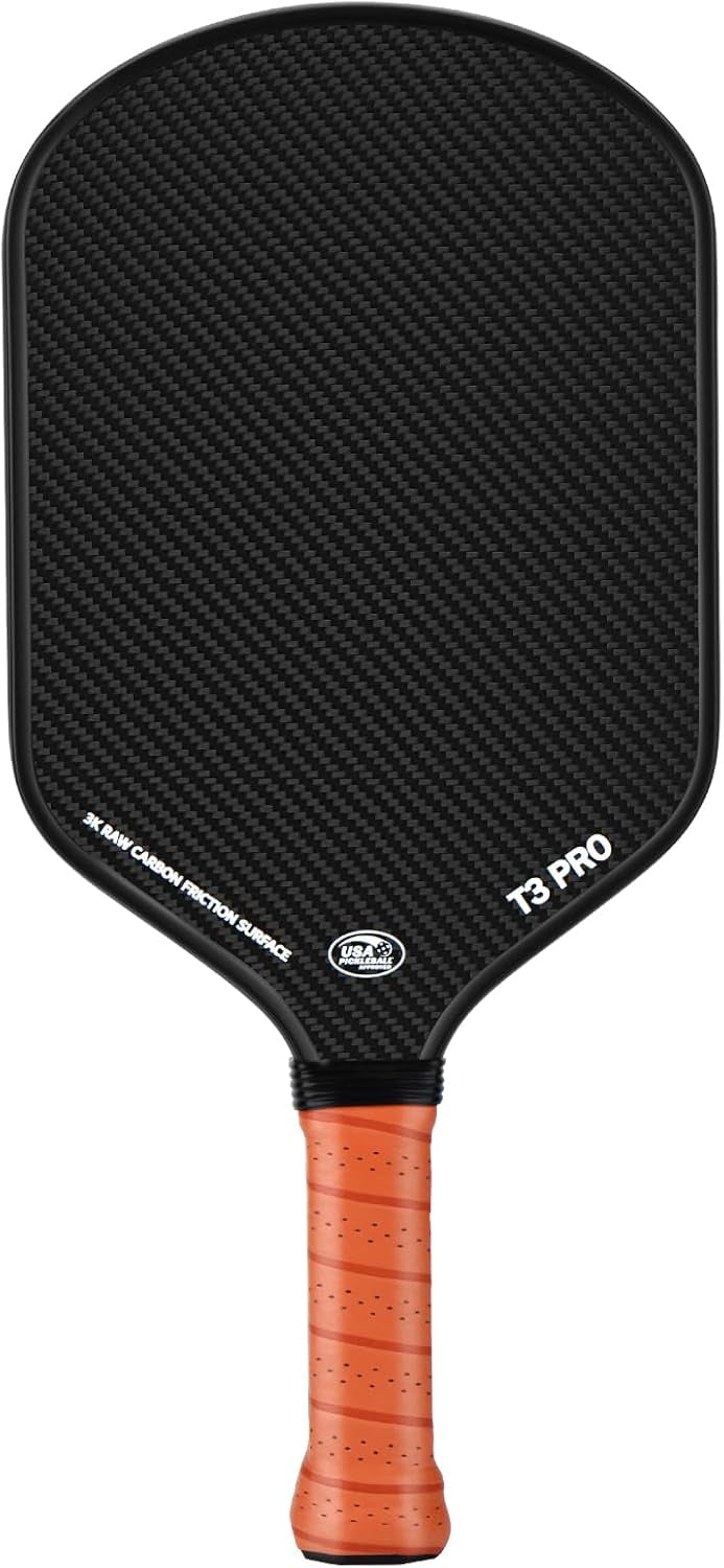 Pickleball - 3K Raw Carbon Fiber Surface (CFS) + Carbon Abrasion ...