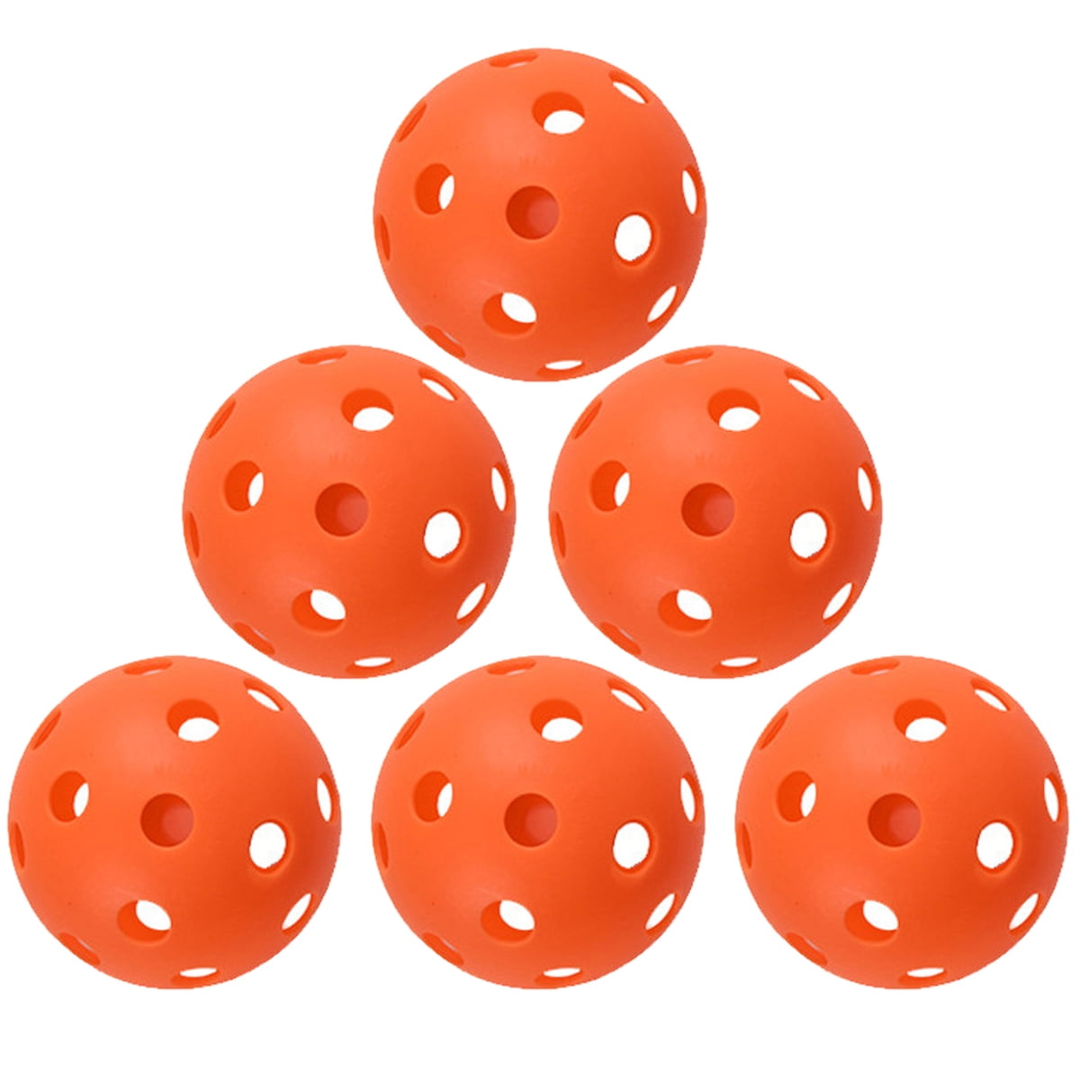 Pickleball Balls, 26 Holes Outdoor Pickleballs, High Elasticity ...