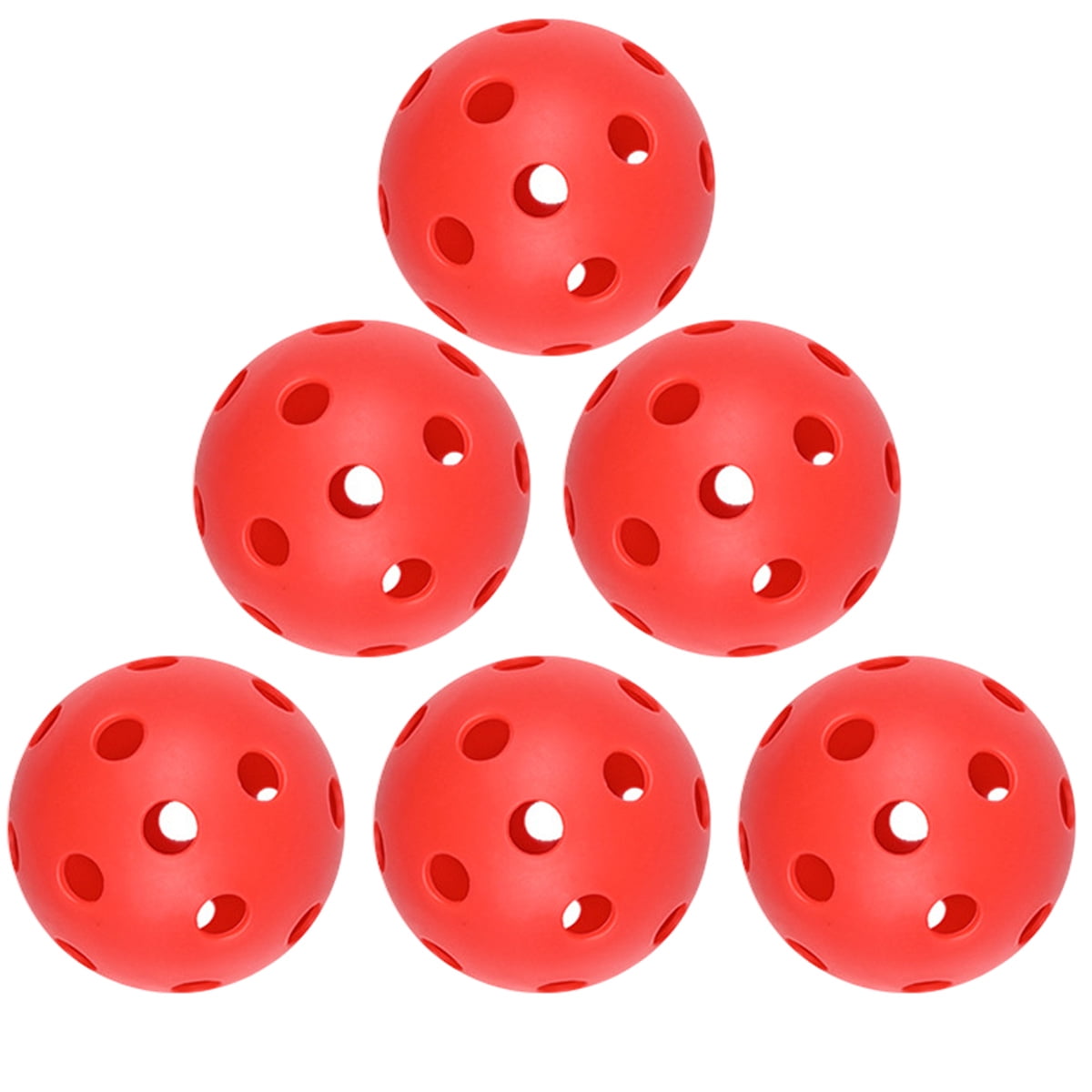 Pickleball Balls, 26 Holes Outdoor Pickleballs, High Elasticity ...