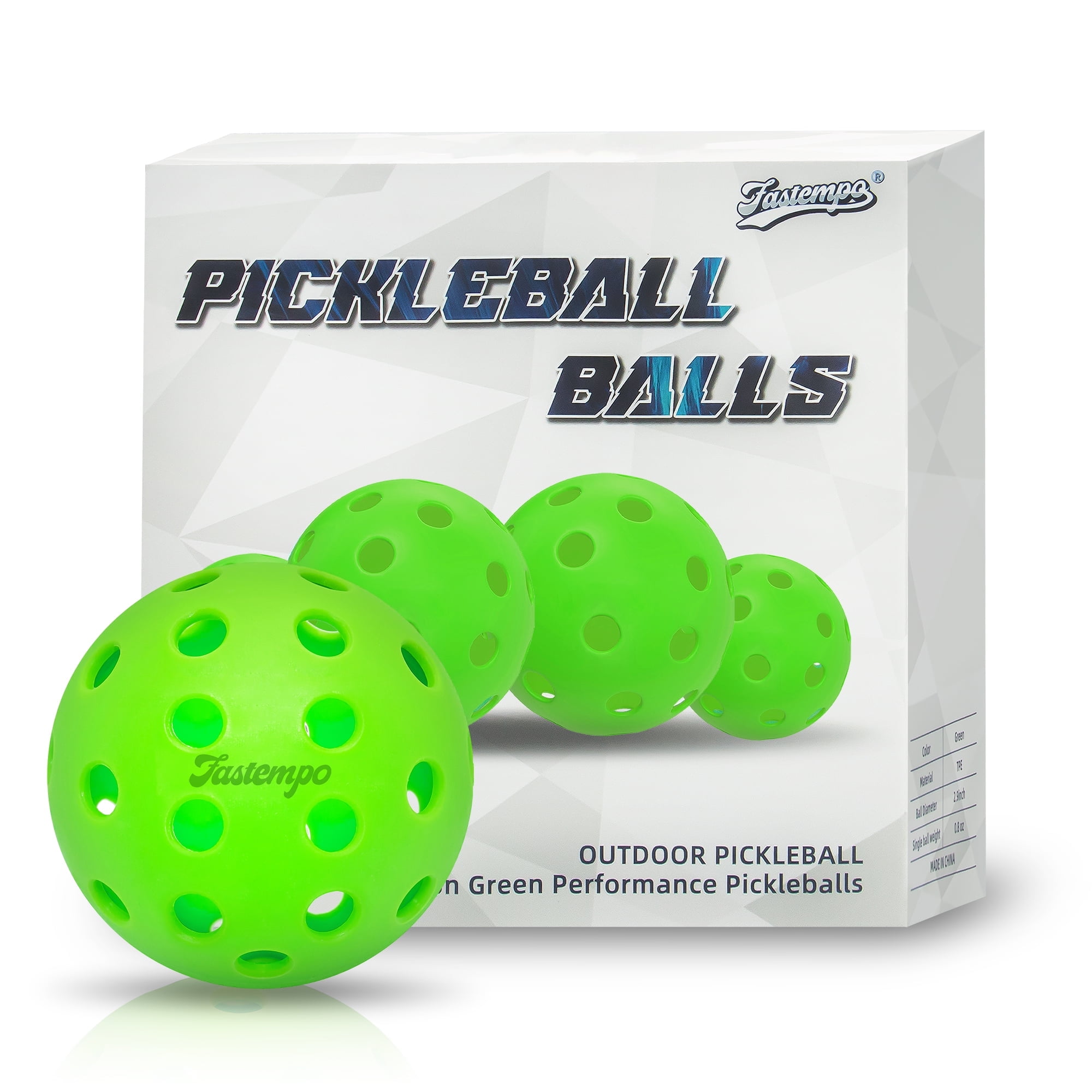 Pickleball Balls set,Pickleball of 4,Pickleball Made Composite pp ...