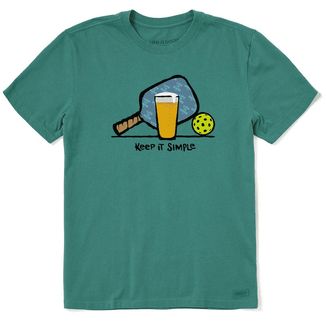 Pickleball Beer Tee - Walmart.com