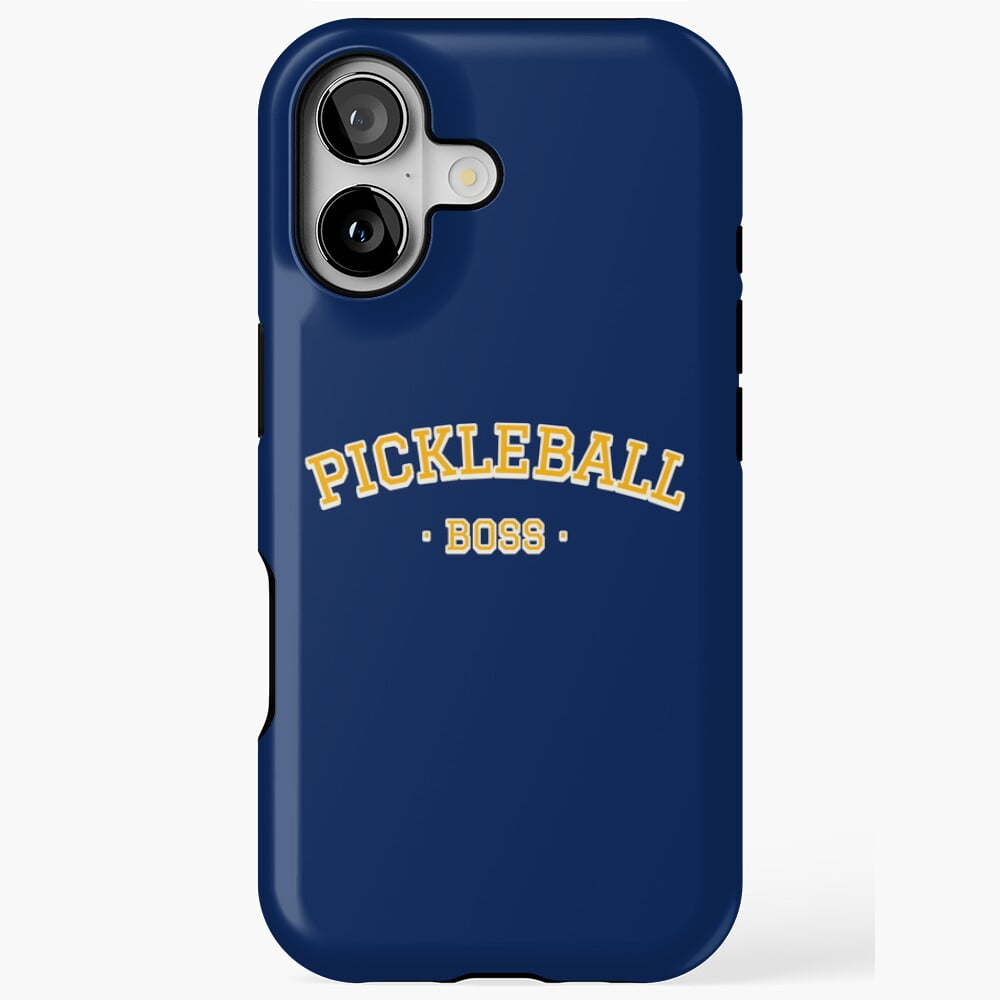 Pickleball Boss Funny Sport Inspired Graphic Phone Case 11 12 13 14 15 ...