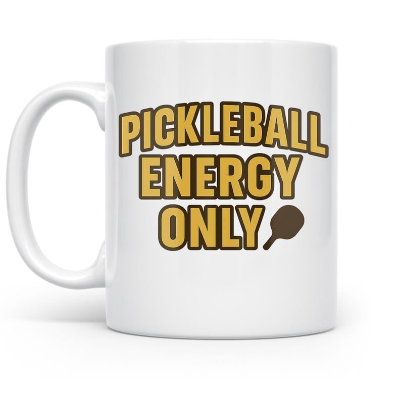 Pickleball Coffee Mug R Spor Design, B1Old Court Graphic - Walmart.com