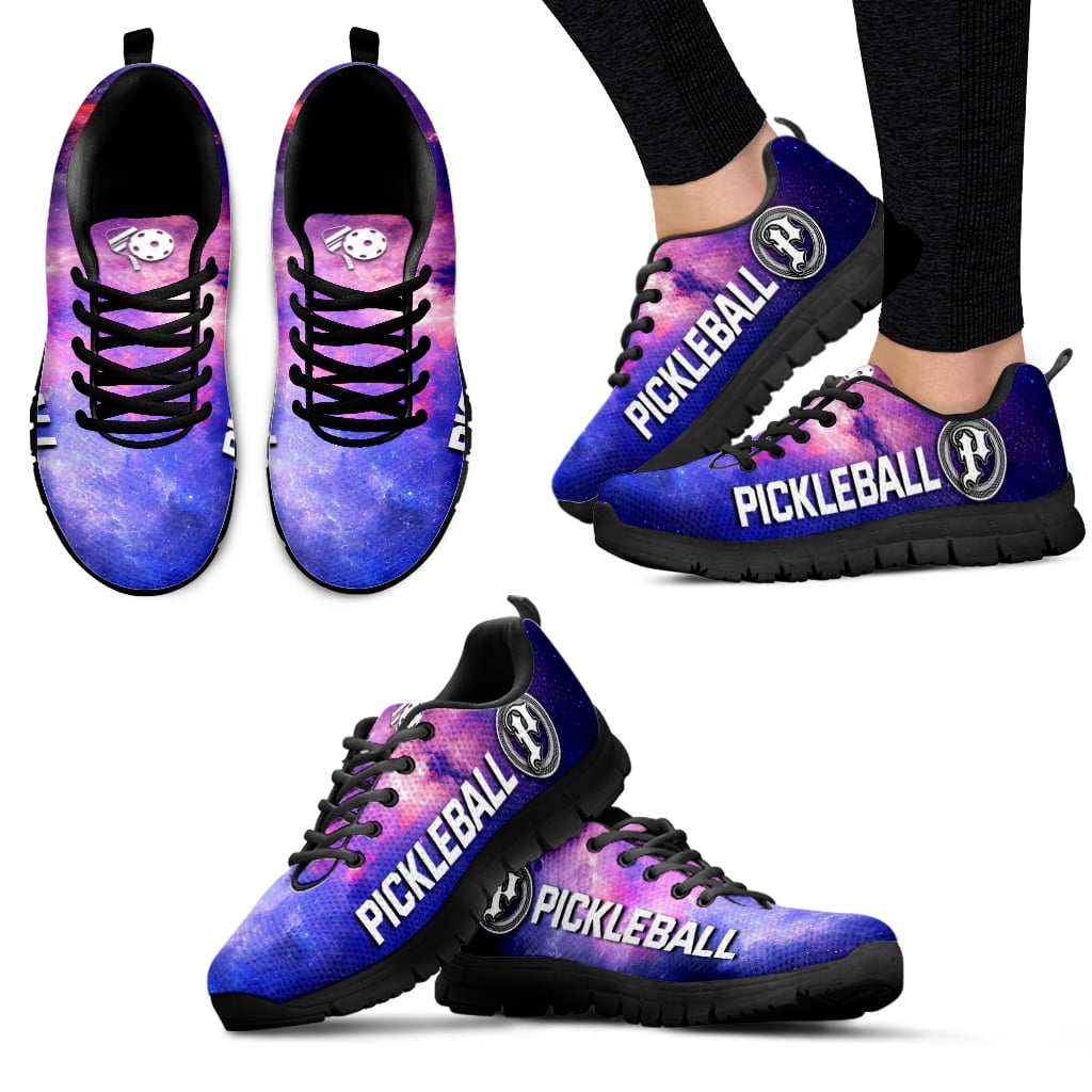 Pickleball Design Fashion Sneakers Colorful Psychedelic Summer ...