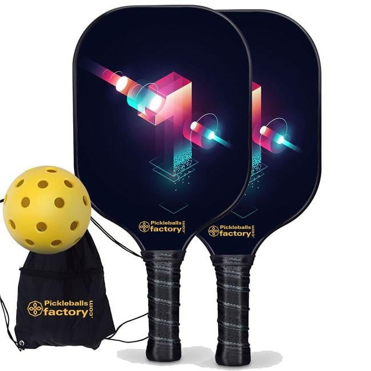 Pickleball Factory PB00018-1-C Pickleball Starter Set - One Pickleball ...