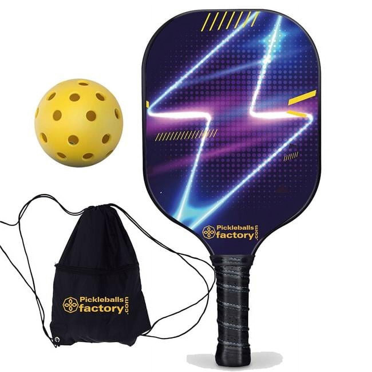 Pickleball Factory PB00022-9-G Near Me Pickleball Paddles - Lightning ...