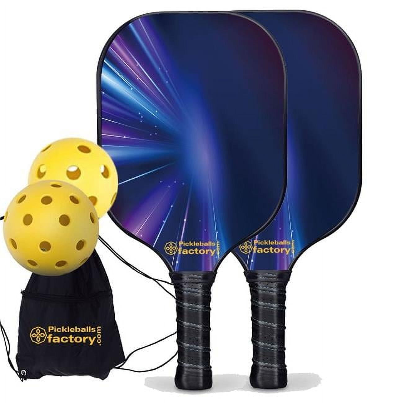 Pickleball Factory PB00040-4-C Pickleball Starter Set - Beam of Lights ...