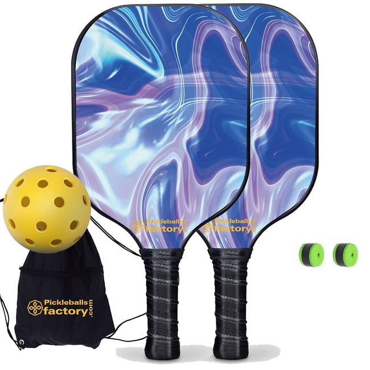 Pickleball Factory Pickleball Starter Set - Blue Ripples Usapa ...