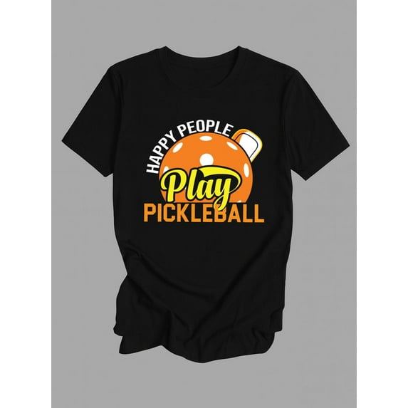 Pickleball Fun mens Exercise 180G 100% Cotton black basketball Dumbbell ...