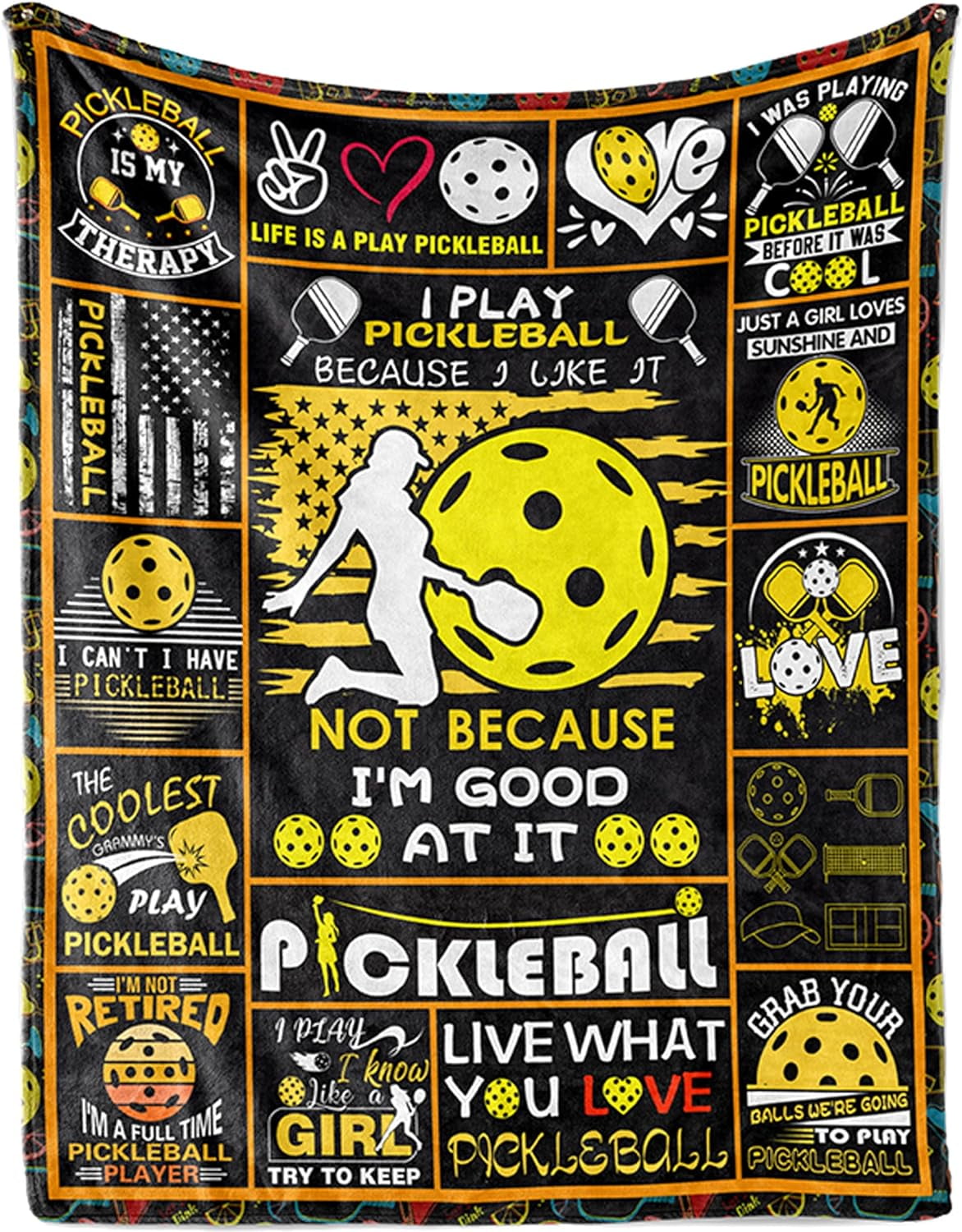 Pickleball Gifts, Gifts for Pickleball Lovers, Pickleball Blanket ...