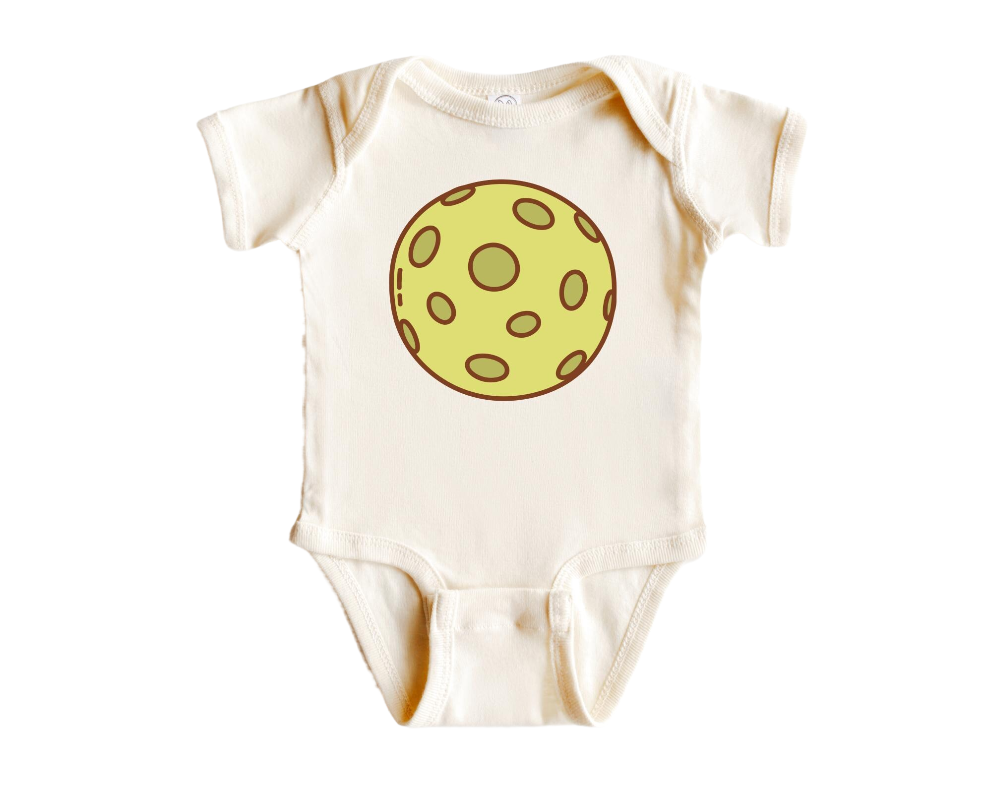 Pickleball Green Ball - Baby Boy Girl Clothes Infant Bodysuit Funny ...