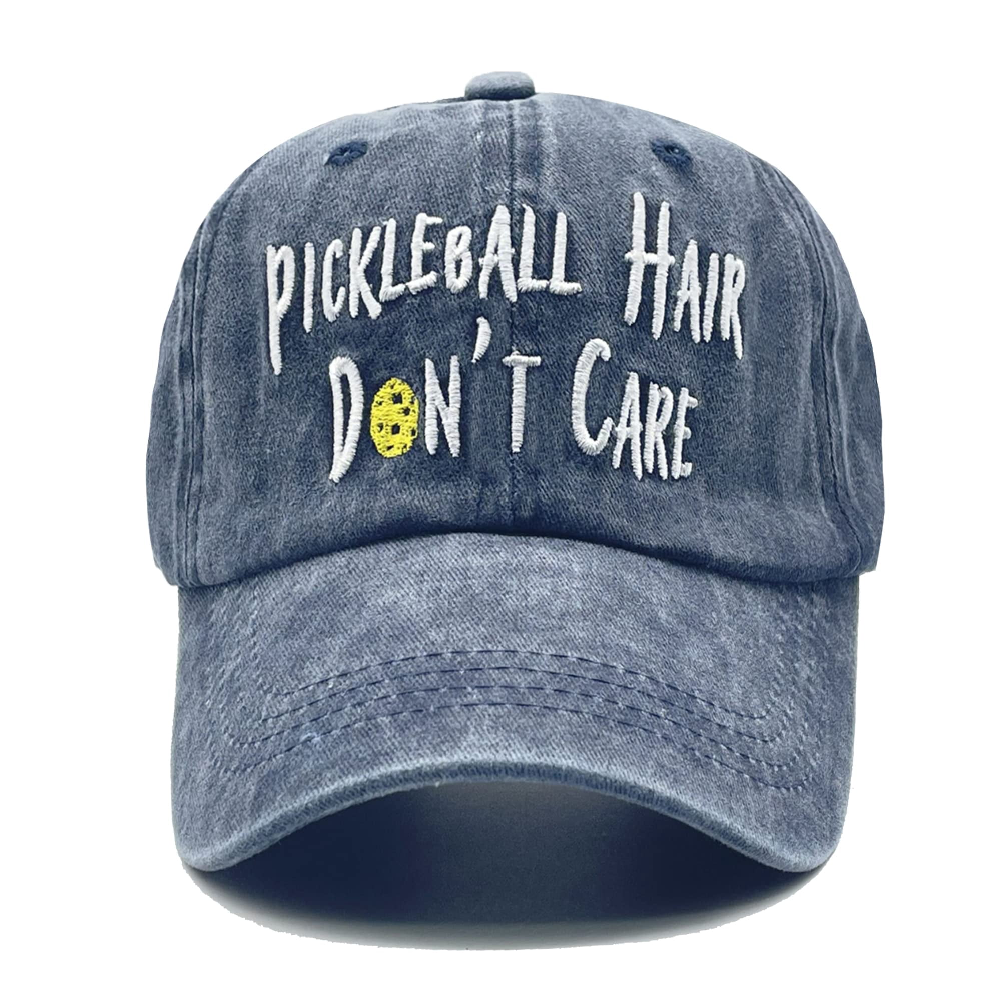 Waldeal Pickleball Embroidered Baseball Cap for Women & Men, 100% ...