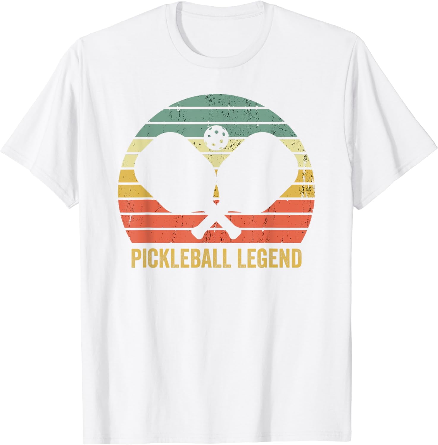 Pickleball Legend Funny Pickleball Player Vintage T-Shirt - Walmart.com