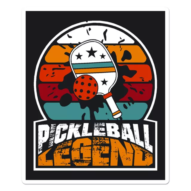 Pickleball Legend Sticker Phone Decal Water Bottle Stickers Car Decals ...