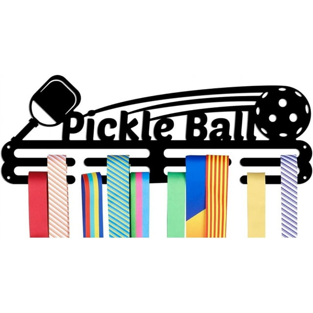 Pickleball Medal Holder Medal Hanger Display for Wall with 16inch Lrace ...