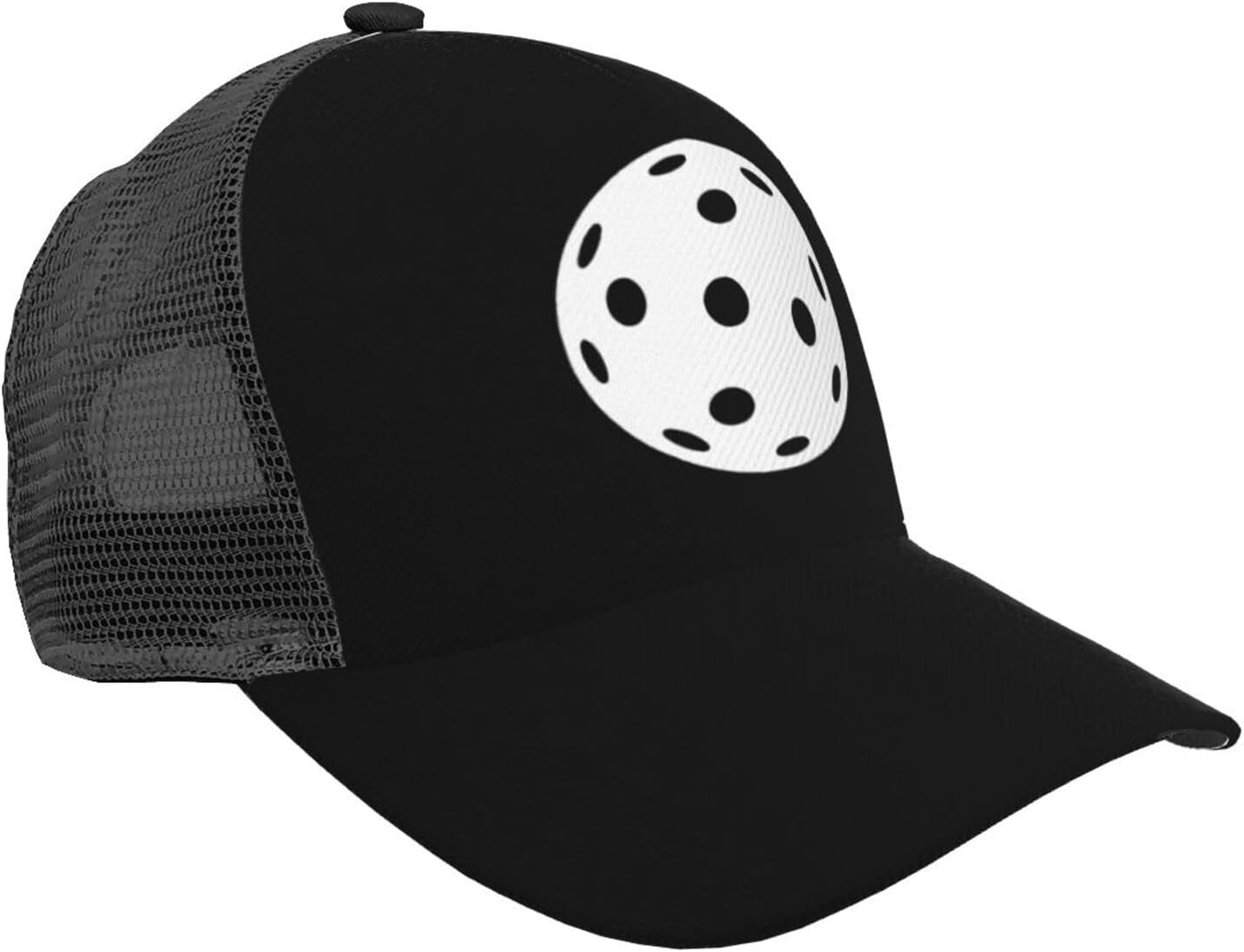 Pickleball Mesh Hat Adjustable Curved Brim Baseball Cap Unisex ...