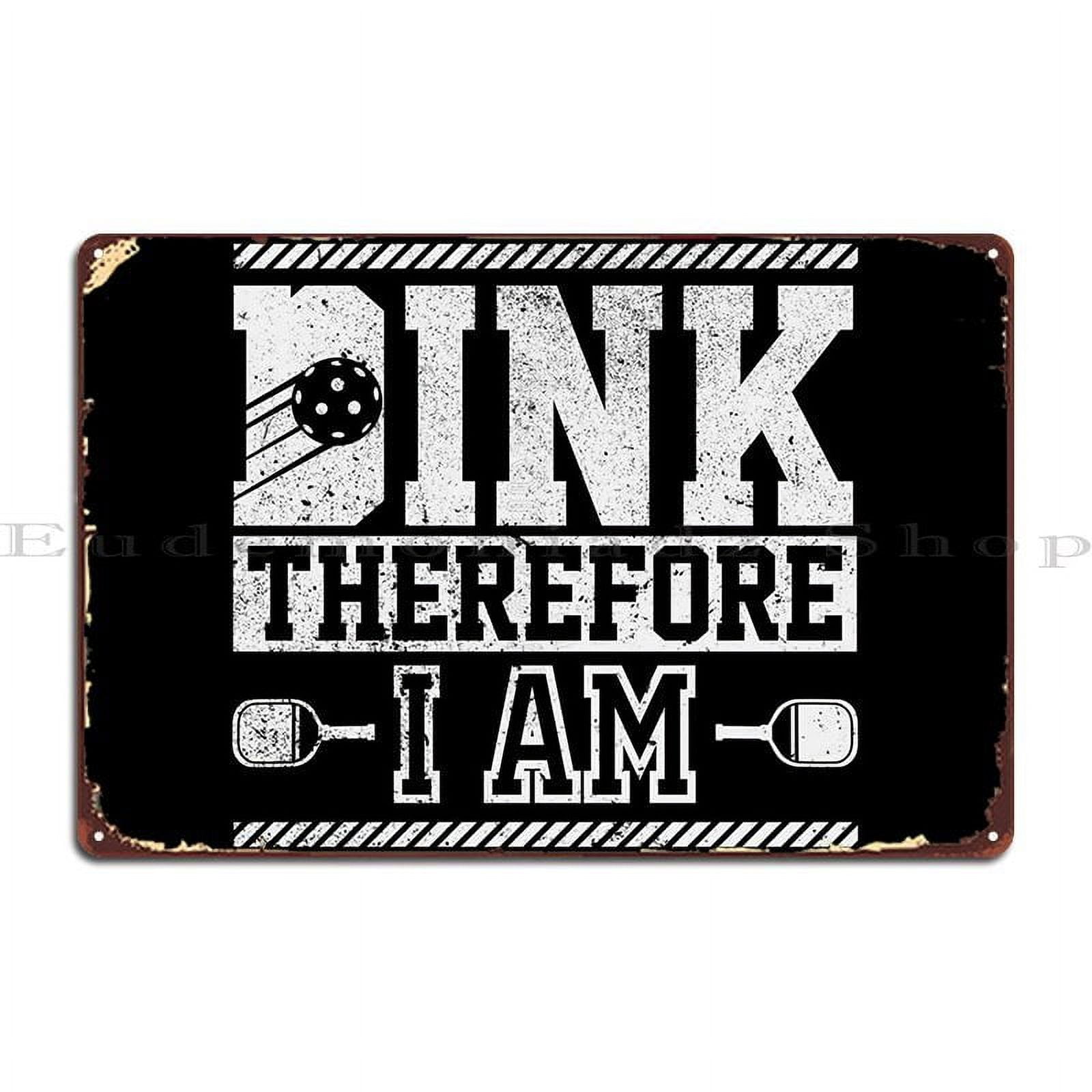 Pickleball Metal Plaque Garage Kitchen Create Club Rusty Tin Sign ...