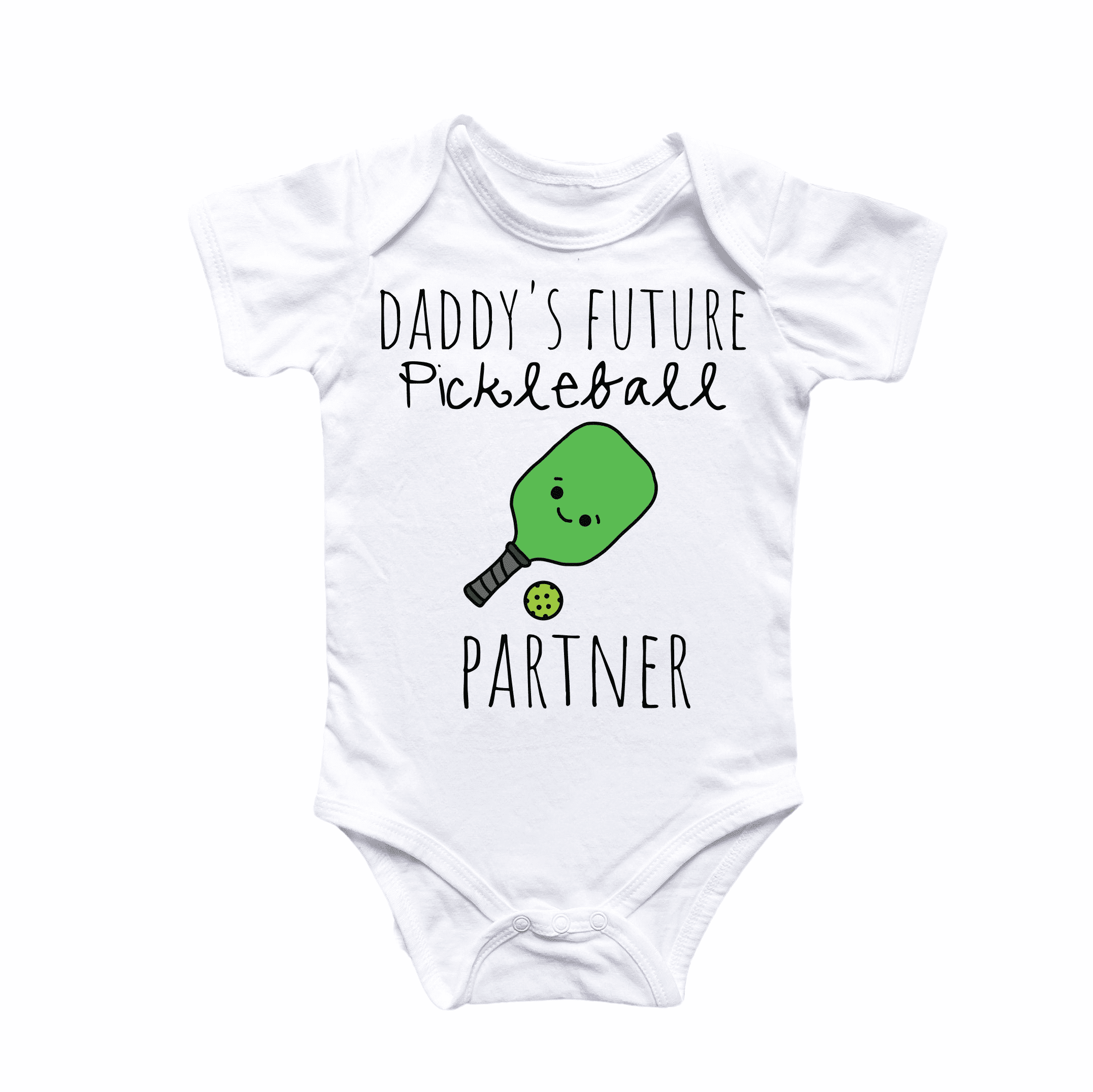 Pickleball Paddle - Baby Boy Girl Clothes Infant Bodysuit Funny Cute ...