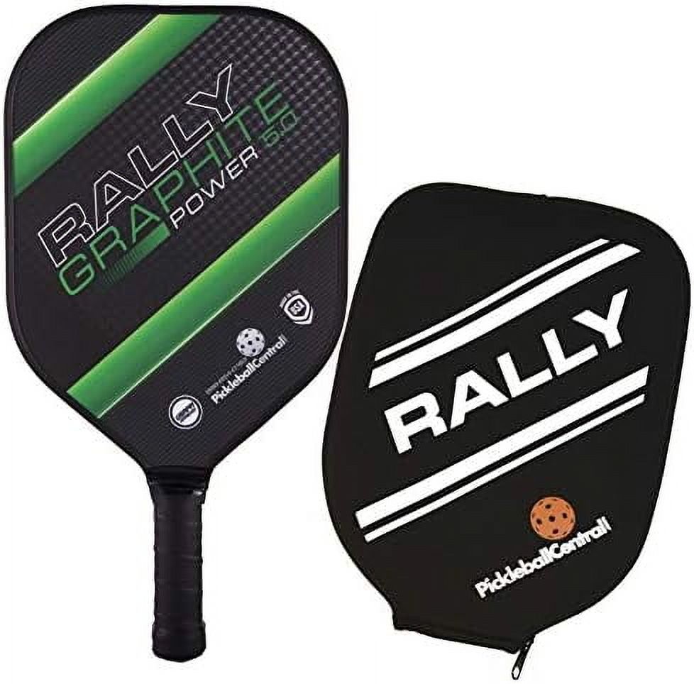 Pickleball Paddle - Rally Graphite Power 5.0 | Honeycomb Core, Graphite ...