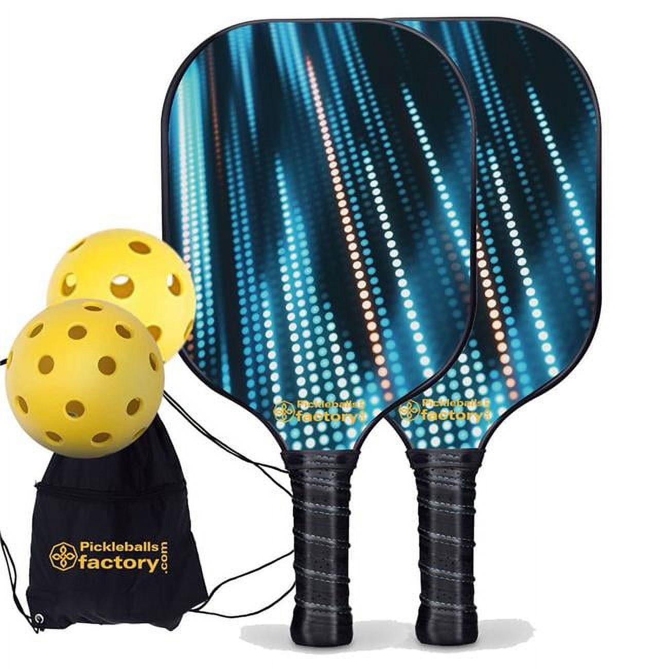 Pickleball Paddle Set - Neon Light Pro Pickleball Paddle, Pickle Ball ...