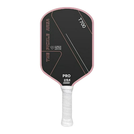 Pickleball Paddle with T700 Raw Carbon Fiber Surface and PP Honeycomb ...