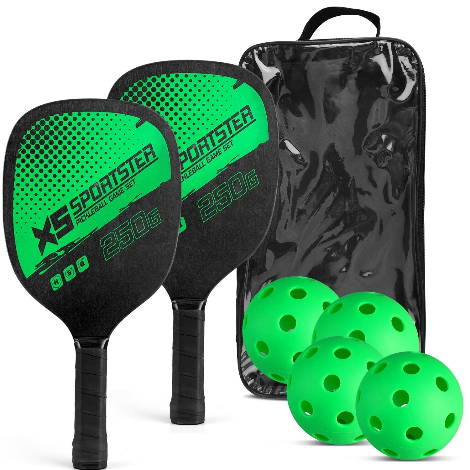 Pickleball Paddle Wooden Pickleball Paddles Set of 2 Pickleball 10 ...
