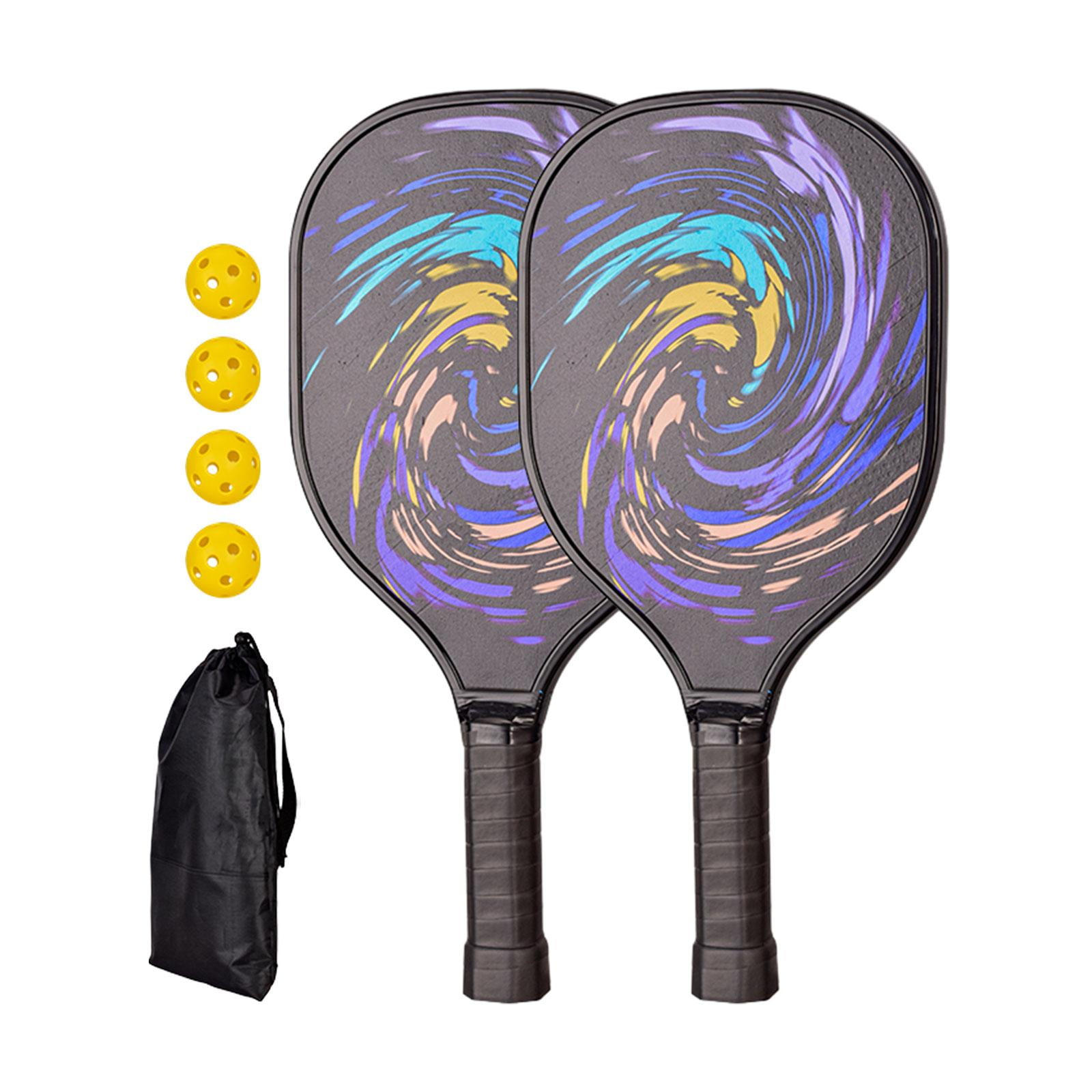 Pickleball Paddles,Pickleball Racket Lightweight Paddles Set of 2 ...