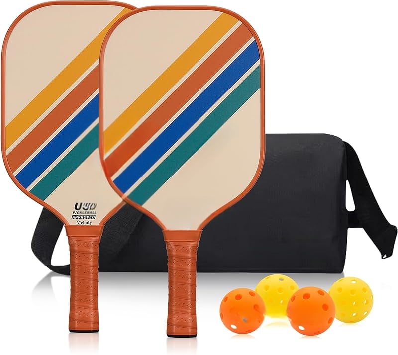 Pickleball Paddles Set of 2 | 4 Pickleball Rackets,USAPA Approved ...
