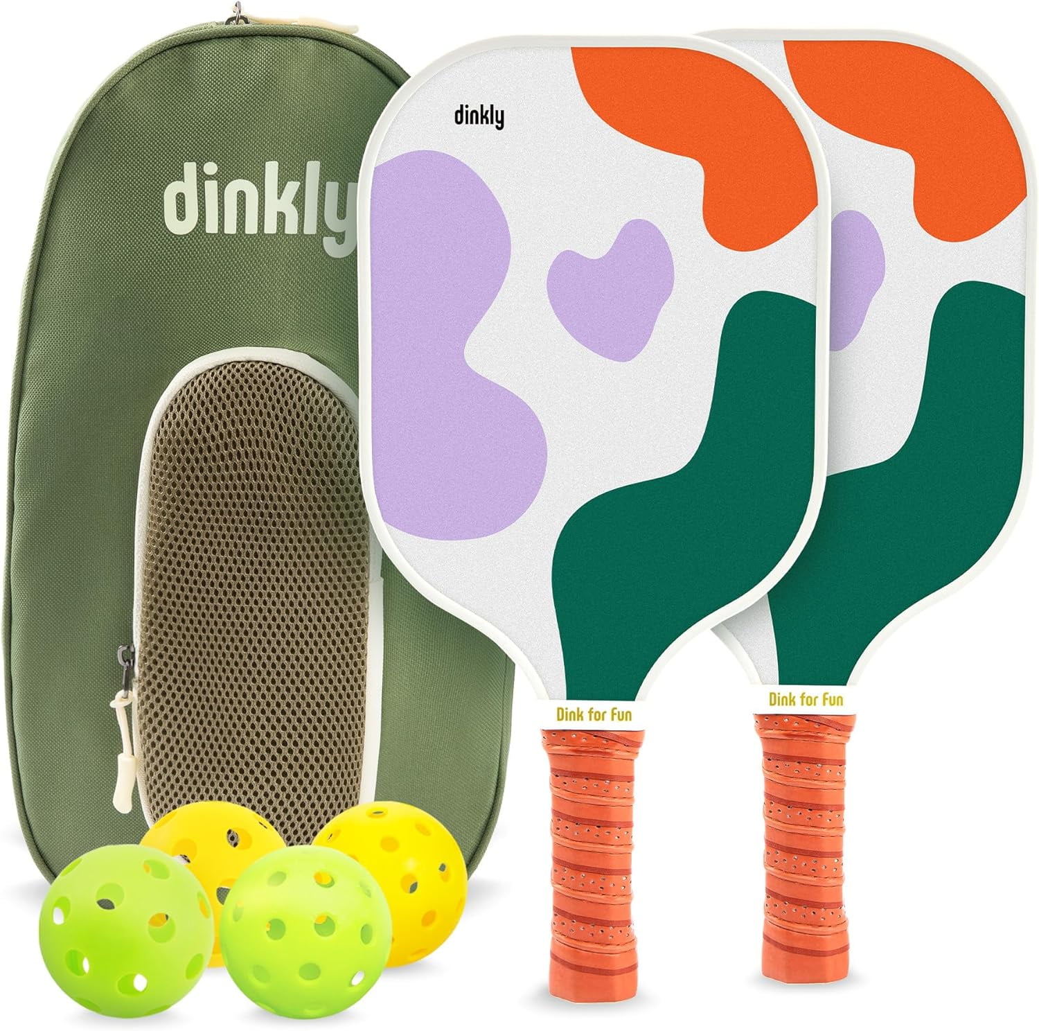 Pickleball Paddles Set of 2 - USAPA Approved Graphite Pickleball Racket ...