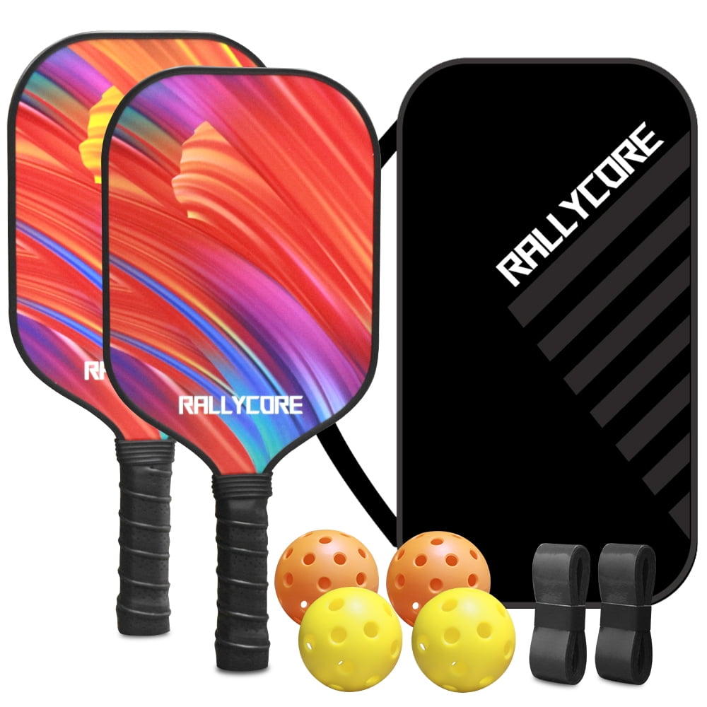 Pickleball Paddles Set Rackets Portable Racket Cover Carrying Bag Gift ...