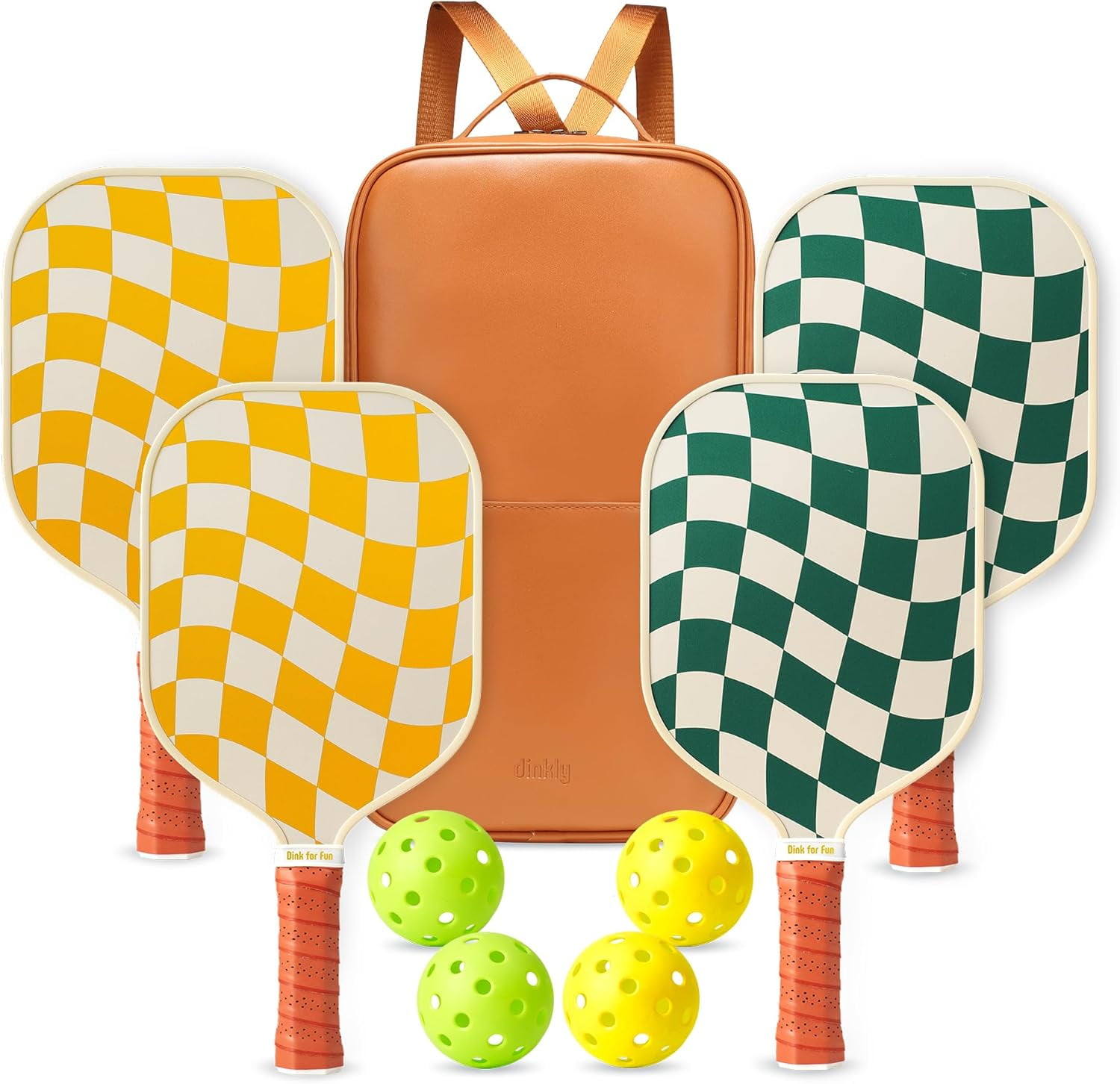 Pickleball Paddles Set of USAPA Approved Graphite/Fiberglass Pickleball ...