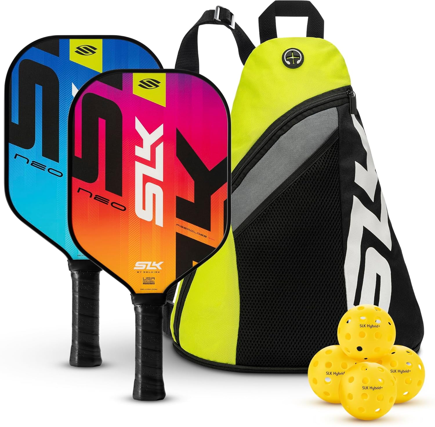 Pickleball Paddles Set of 2 | Designed in The USA | Choose The SLK Neo ...
