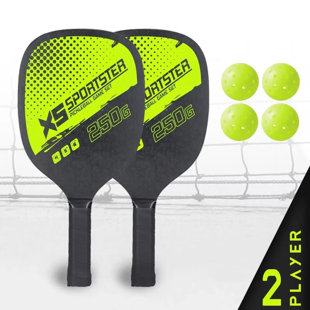 Pickleball Paddles Pickle Ball Rackets Set of 4 Lightweight Pickleball ...