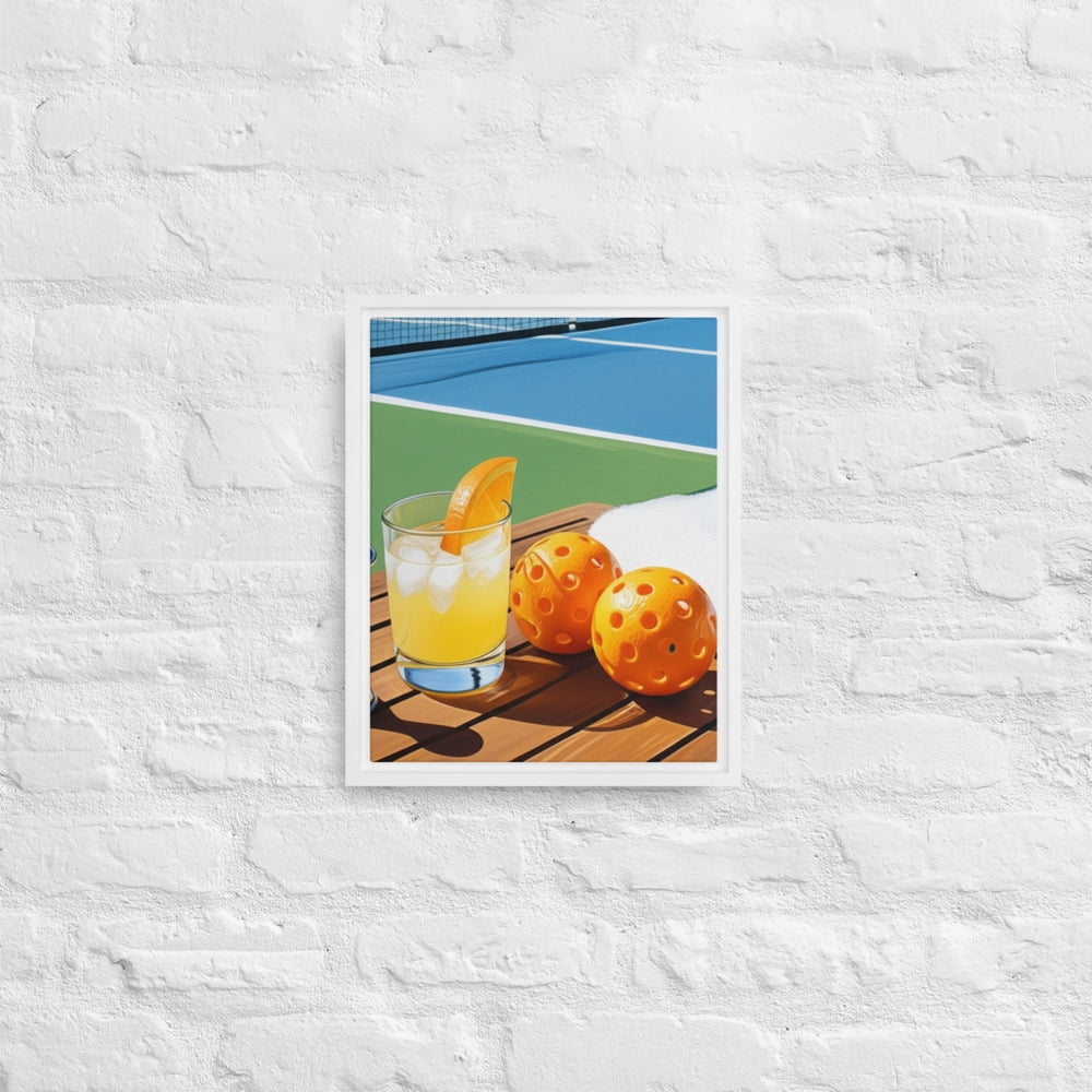 Pickleball Screwdriver (Vodka & Orange Juice) Hand Painted Print ...