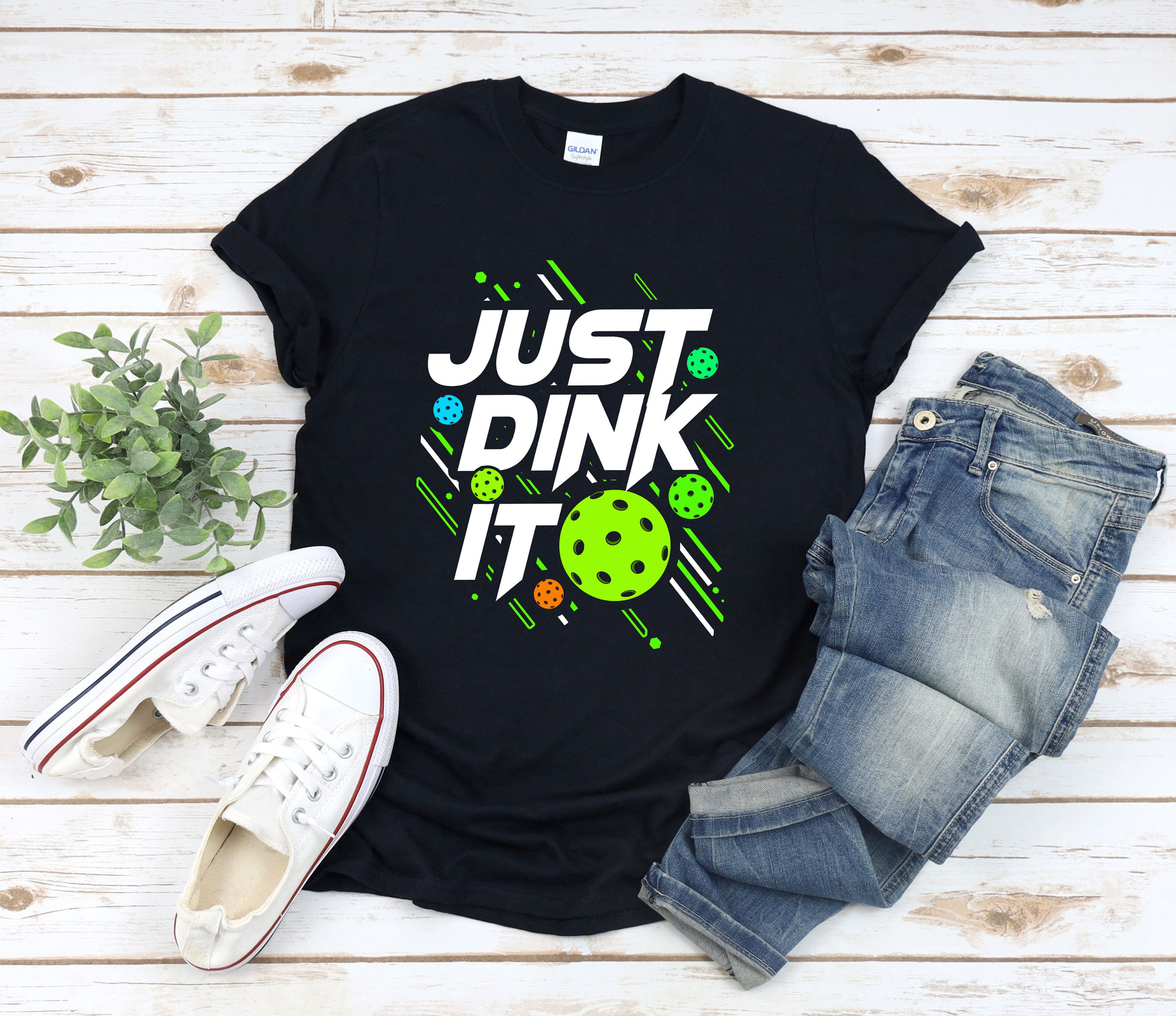 Pickleball Shirts, Funny Pickleball Shirt, Funny Pickleball Tshirt, Just Dink It, Pickleball ...