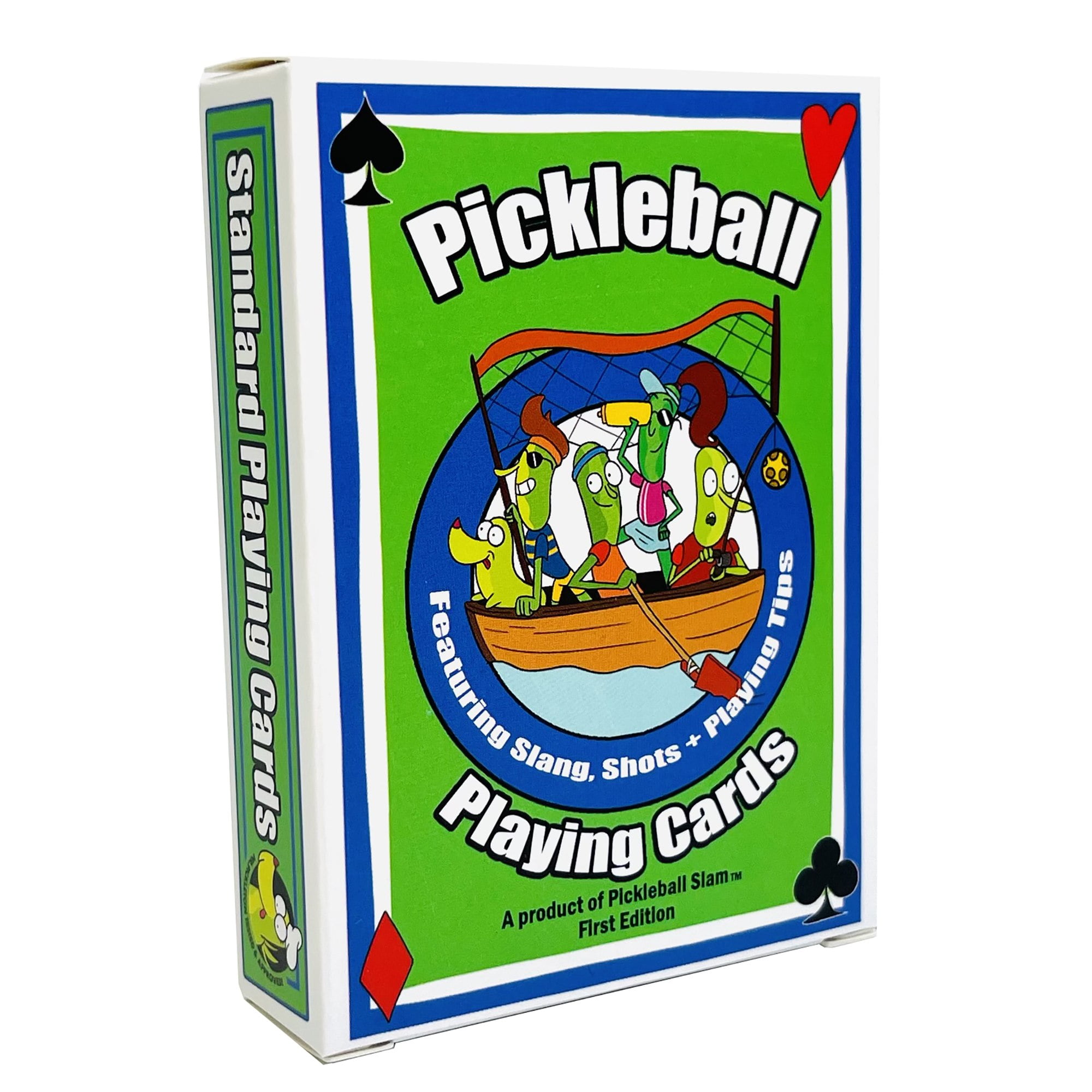 Pickleball Slam: Playing Cards - Classic Deck Featuring Slang, Shots ...