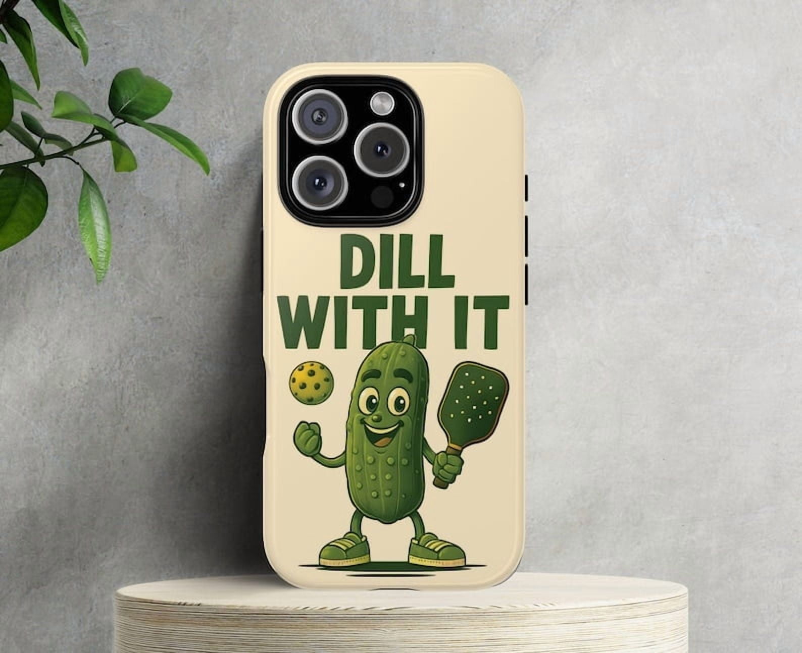Pickleball Sports Lover H226 Slim Protective Case for iPhone 17 16 15 ...