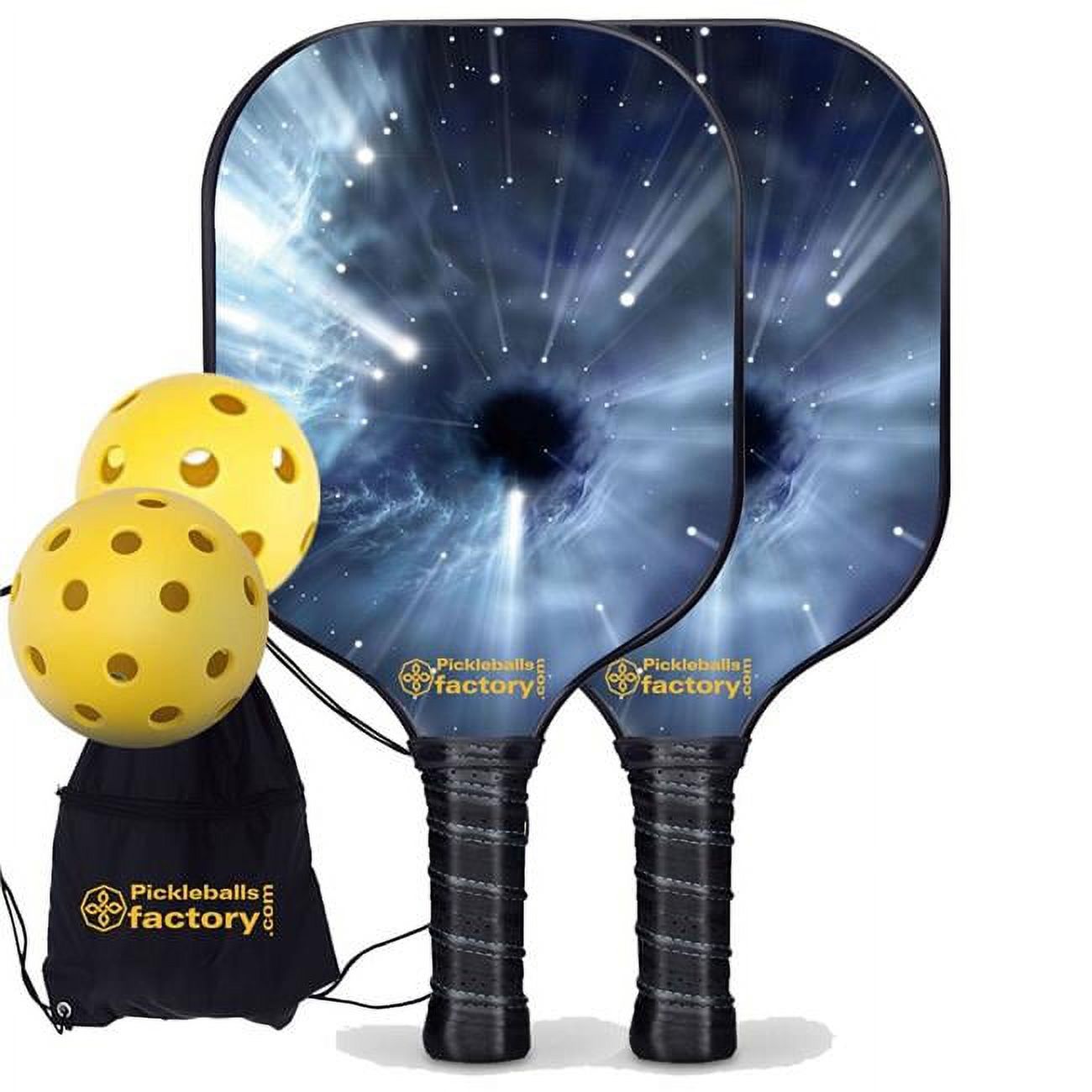 Pickleball Starter Set - Black Hole Custom Pickleball Paddle ...