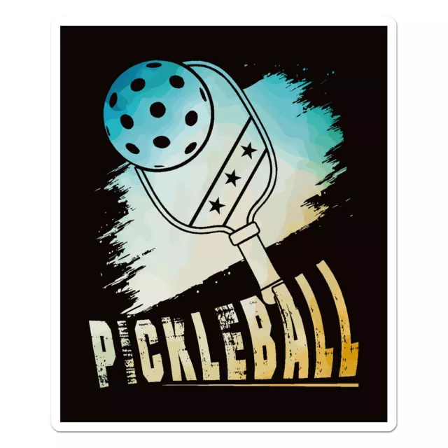 Pickleball Sticker Phone Decal Water Bottle Stickers Car Decals, Laptop ...
