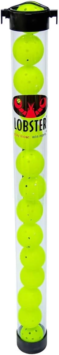 Pickleball & Tennis Ball Tube - Effortless Ball Retriever Tube - Holds ...