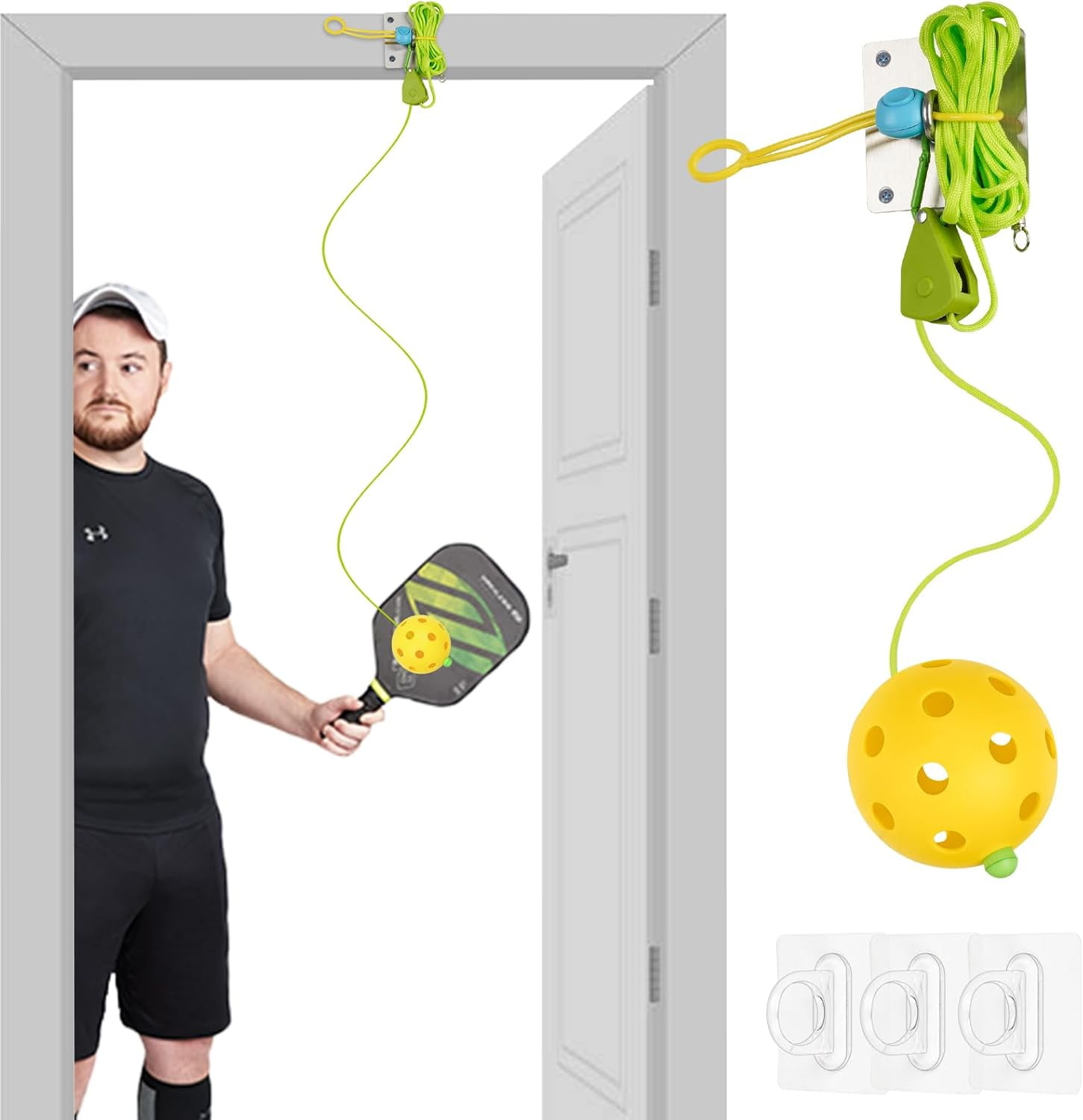 Pickleball Trainer, Pickleball Rebounder for Pickleball Training and Practice, Enhance Reaction ...