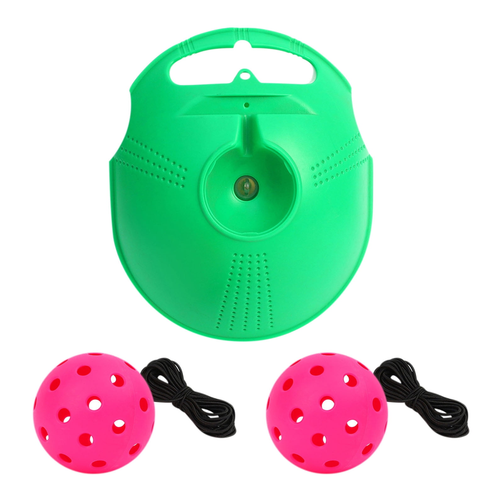 Pickleball Training Base with High Elasticity Plastic Hole Balls for ...