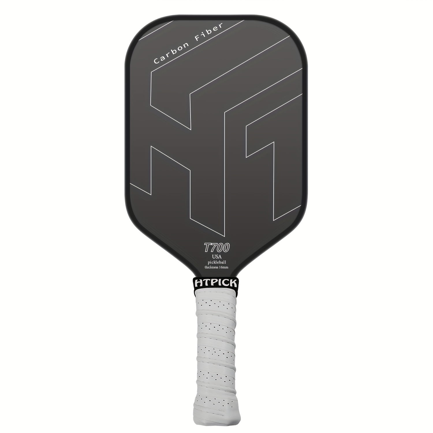 Pickleball racket, 16mm T700 original carbon fiber Pickleball racket ...