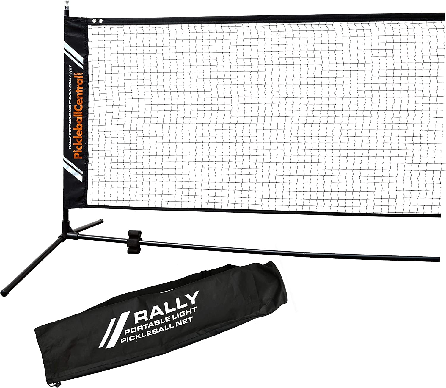PickleballCentral Rally Pickleball Net, Portable Net System, Indoor ...