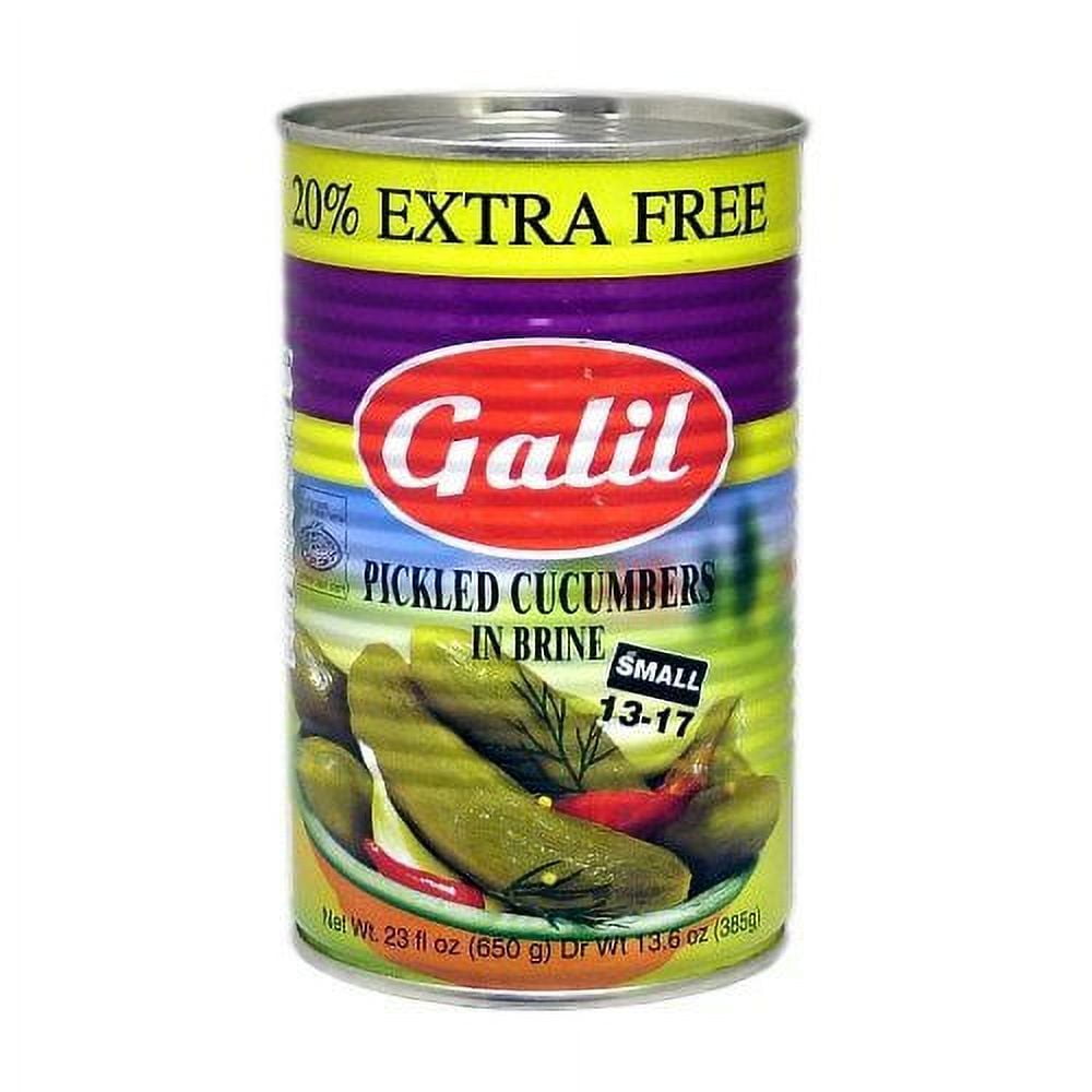 Pickled Cucumbers in , (Small 13-17) + 20% Extra, 23-Ounce Cans (Pack ...
