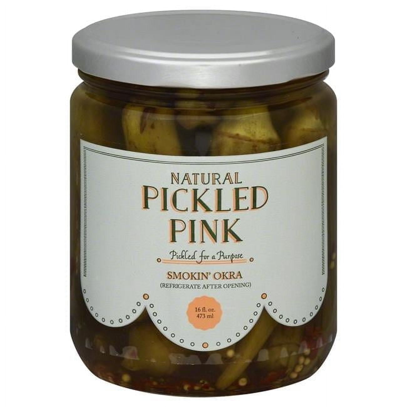 Pickled Pink Smokin Okra, Pack of 3 - Walmart.com
